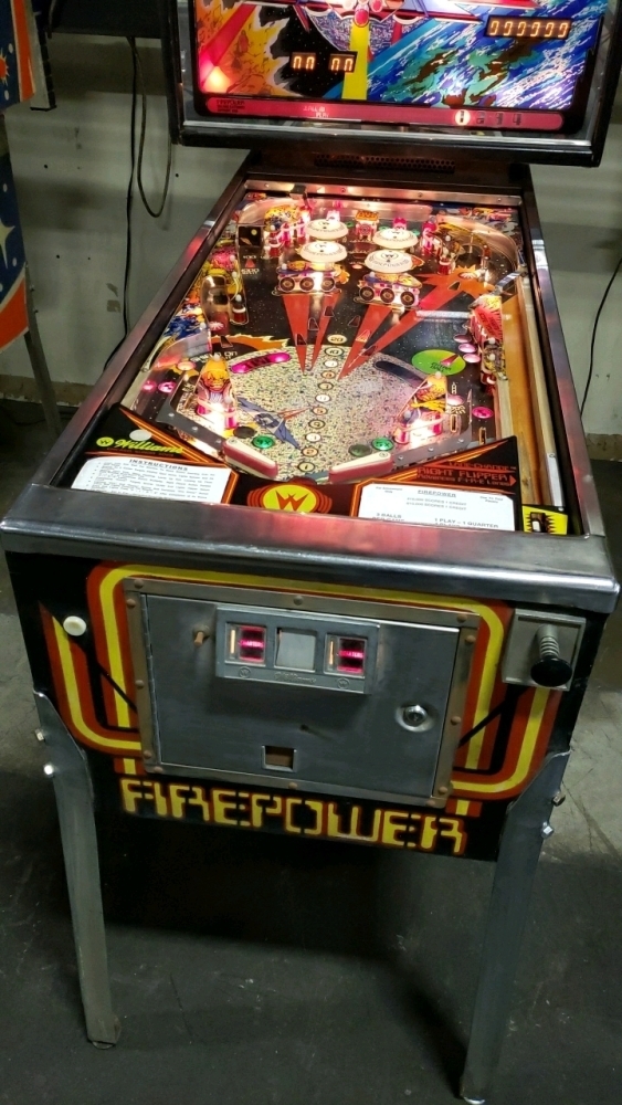 FIREPOWER MULTIBALL CLASSIC PINBALL MACHINE WILLIAMS 1980