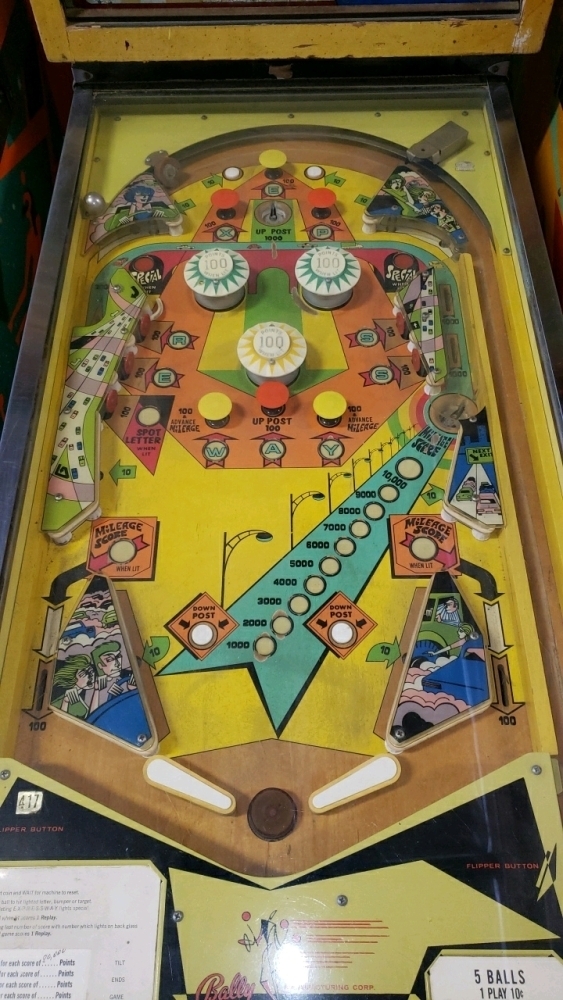 EXPRESSWAY PINBALL MACHINE BALLY 1971