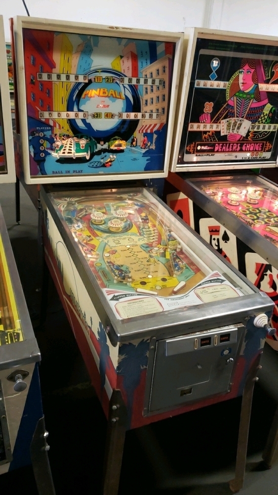 PINBALL by STERN CLASSIC E.M. PINBALL MACHINE STERN 1977