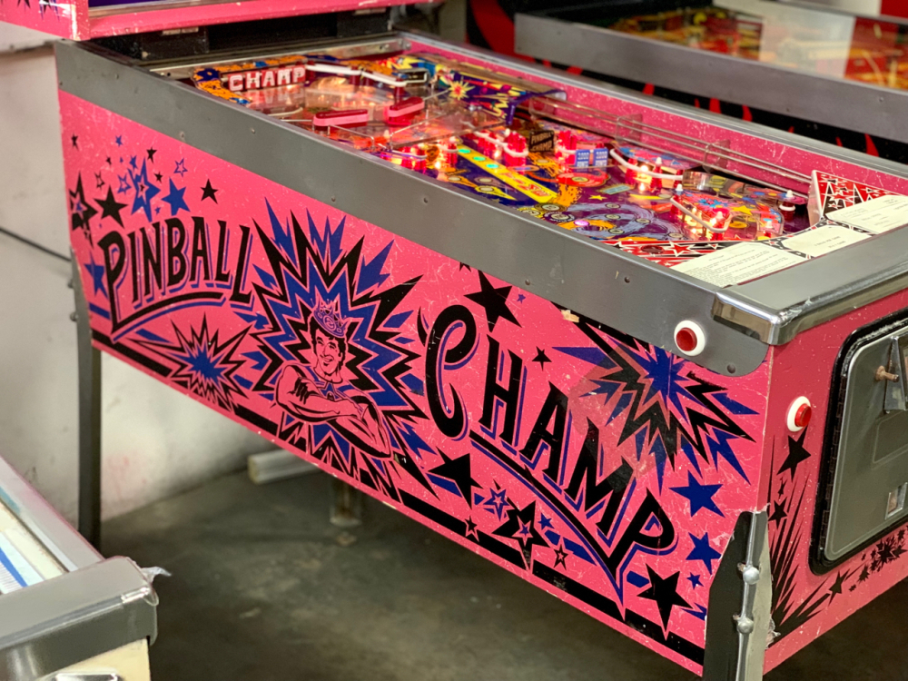 PINBALL CHAMP by ZACCARIA PINBALL MACHINE