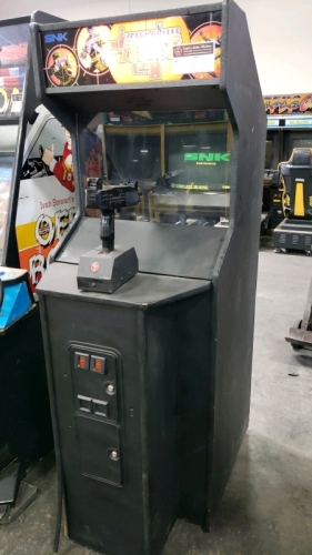 MECHANIZED ATTACK UPRIGHT FIXED GUN SHOOTER SNK ARCADE GAME