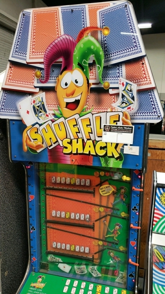 SHUFFLE SHACK TICKET REDEMPTION GAME