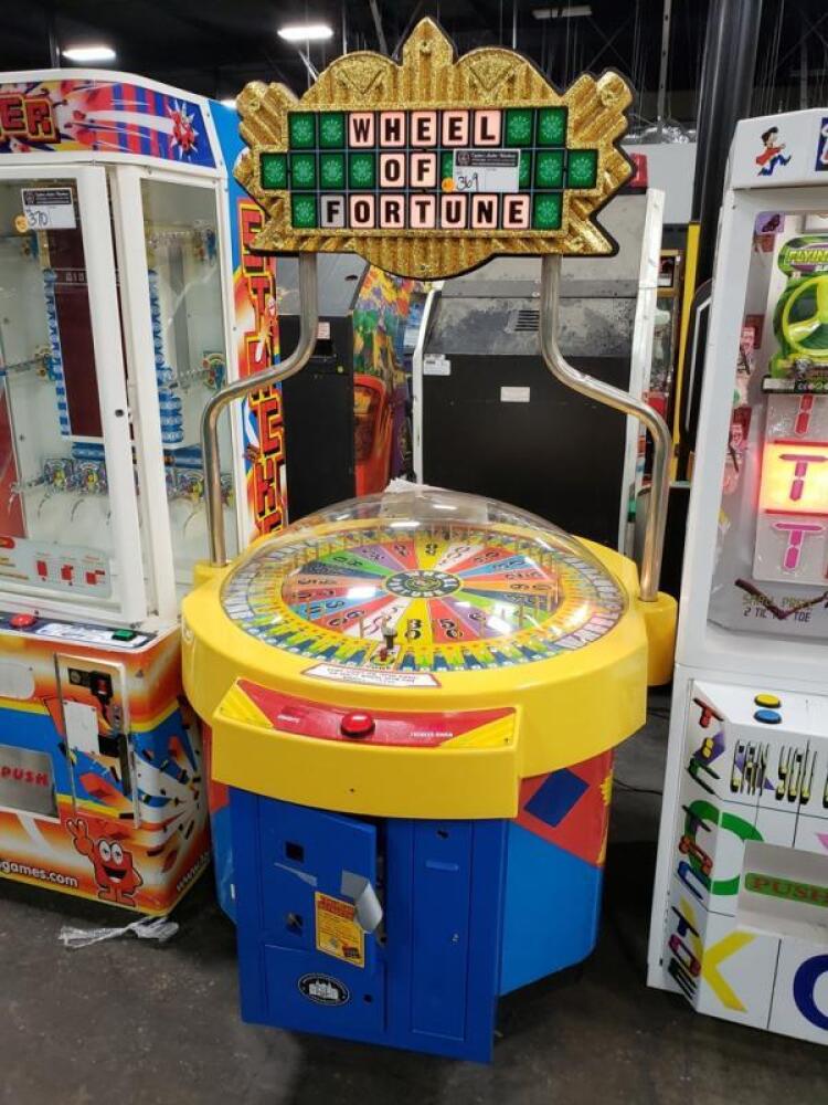 WHEEL OF FORTUNE TICKET REDEMPTION GAME ICE #1
