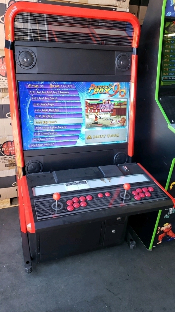 PANDORA 9D RED CANDY CAB 2 PLAYER ARCADE GAME NEW W/ 32 LCD