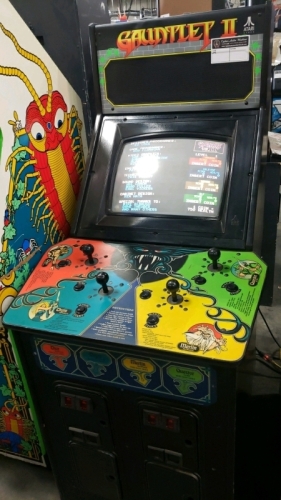 GAUNTLET II CLASSIC ATARI UPRIGHT ARCADE GAME