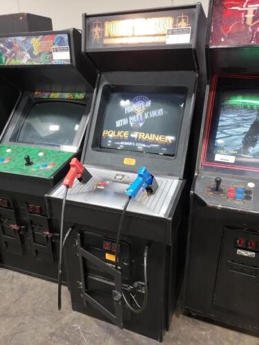POLICE TRAINER UPRIGHT SEGA ARCADE GAME