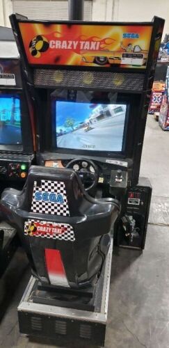 CRAZY TAXI SITDOWN DRIVER ARCADE GAME SEGA NAOMI
