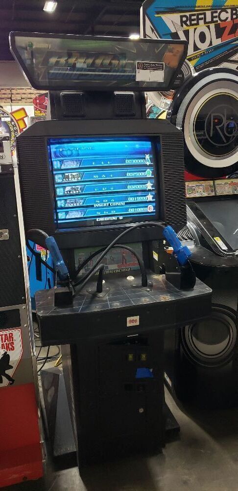RANGER MISSION UPRIGHT SHOOTER ARCADE GAME ATOMIS WAVE