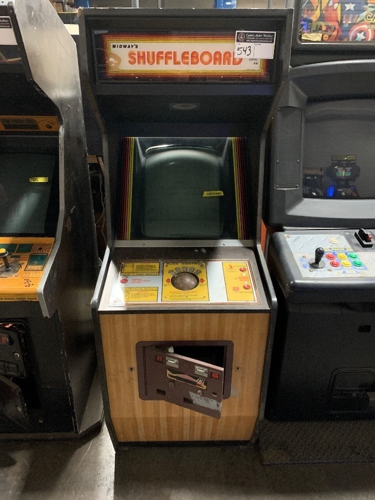 SHUFFLEBOARD ARCADE GAME CABINET PROJECT