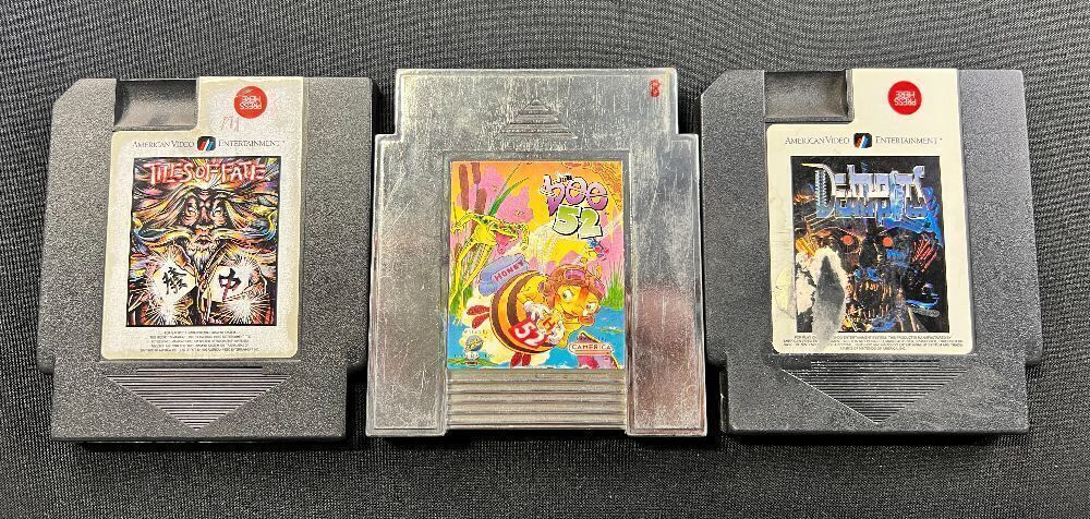 Nintendo Unlicensed game lot of 3