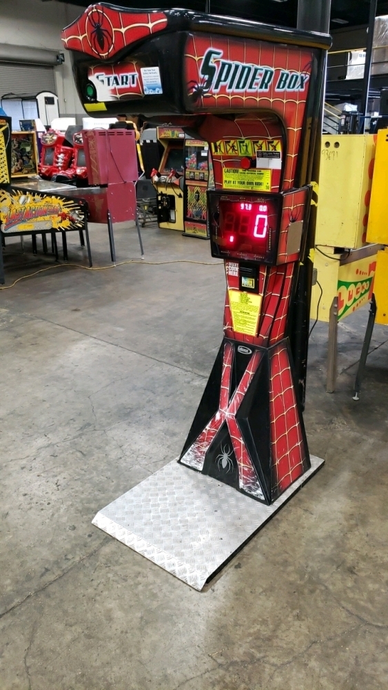 KALKOMAT SPIDER BOXER PUNCHING BAG SPORTS ARCADE