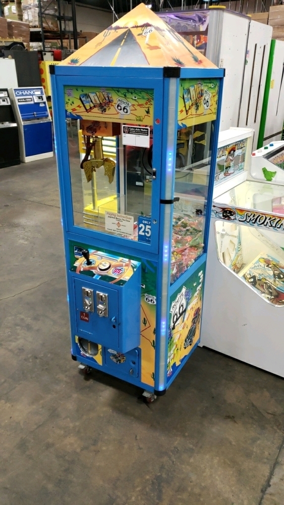 ROUTE 66 CANDY CRANE MACHINE S&B CANDY