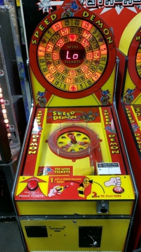 SPEED DEMON TICKET REDEMPTION GAME BAYTEK #1