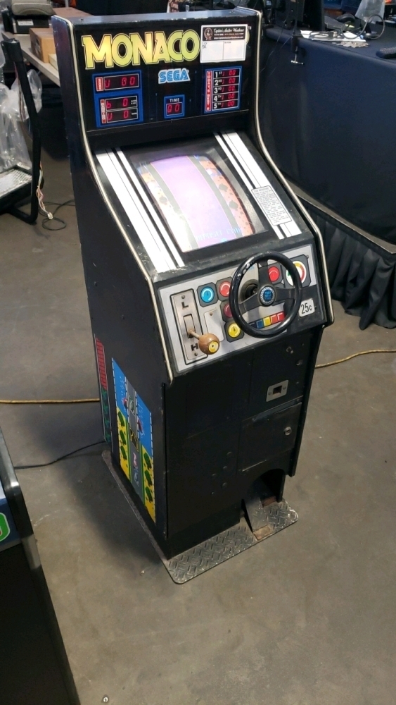 MONACO GP MINI CLASSIC SEGA RACING ARCADE GAME