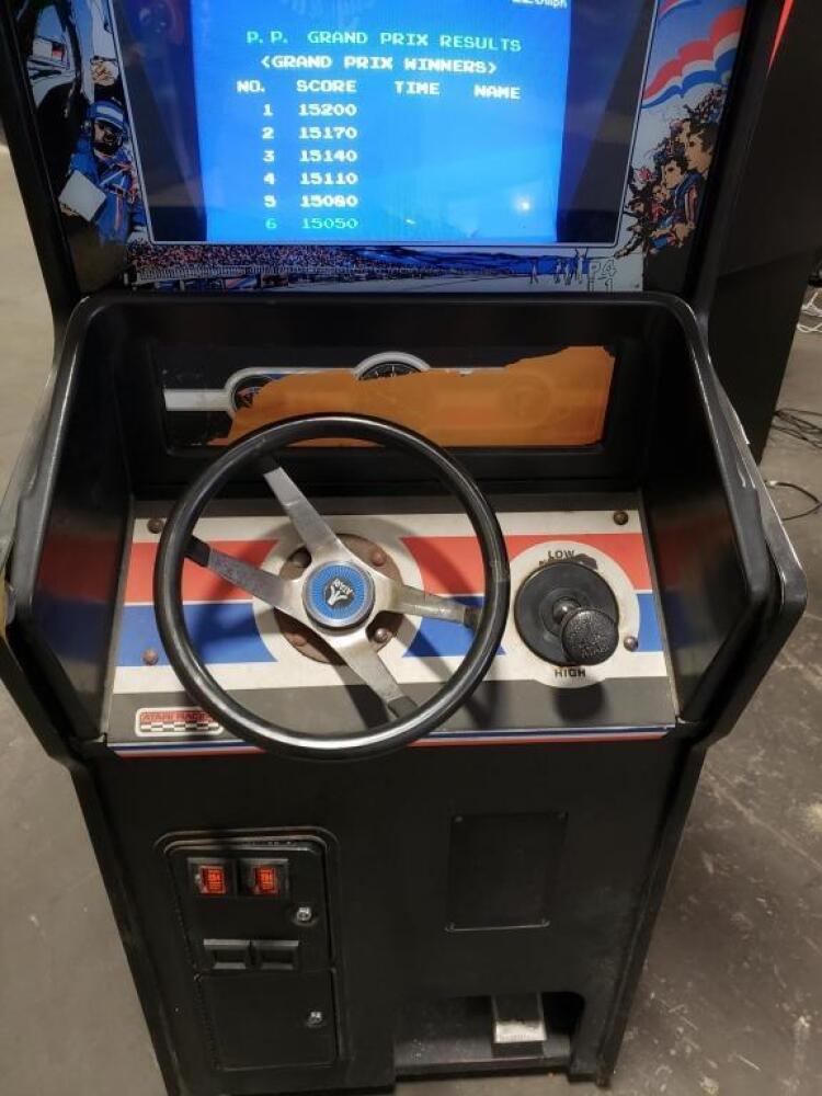 POLE POSITION II UPRIGHT CLASSIC ARCADE GAME ATARI
