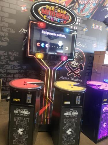 PACMAN BATTLE ROYALE DELUXE 4 PLAYER ARCADE GAME