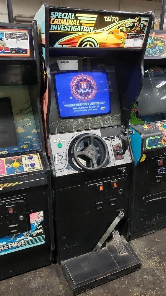 SCI CRIME SCENE INVESTIGATION ARCADE GAME TAITO
