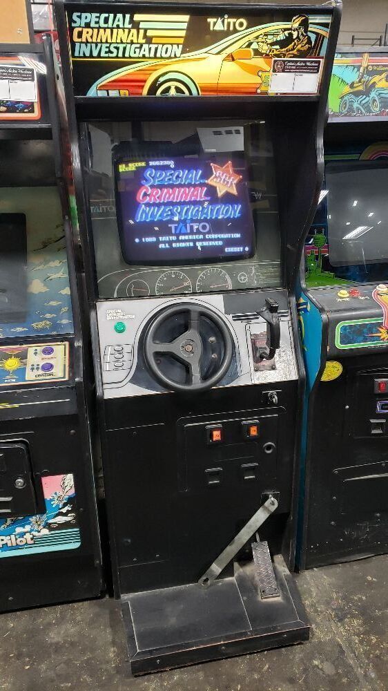 SCI CRIME SCENE INVESTIGATION ARCADE GAME TAITO