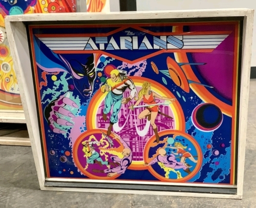 ATARIANS PINBALL MACHINE PROJECT ATARI 1976