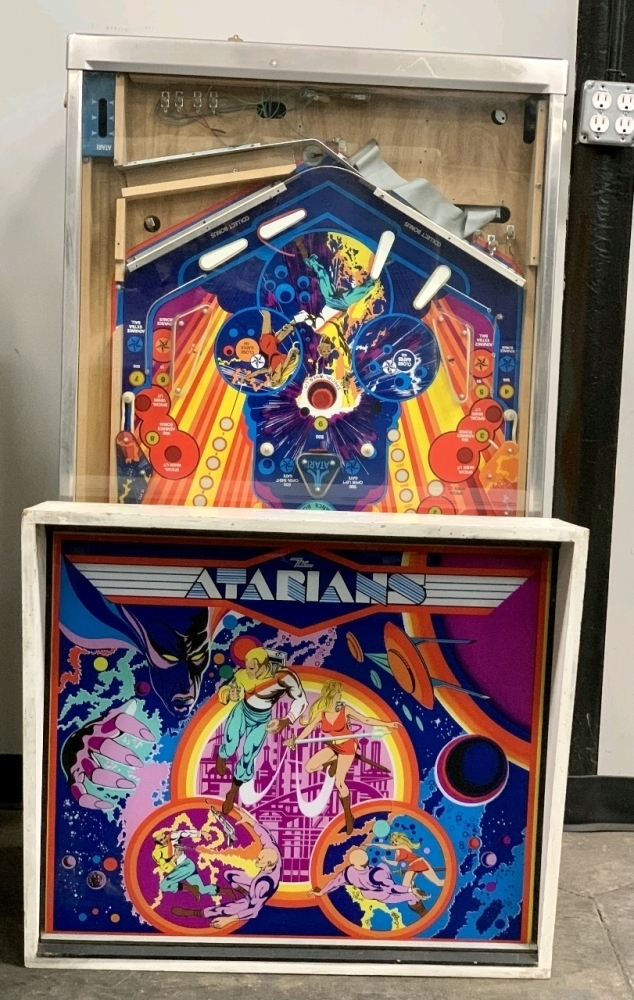 ATARIANS PINBALL MACHINE PROJECT ATARI 1976