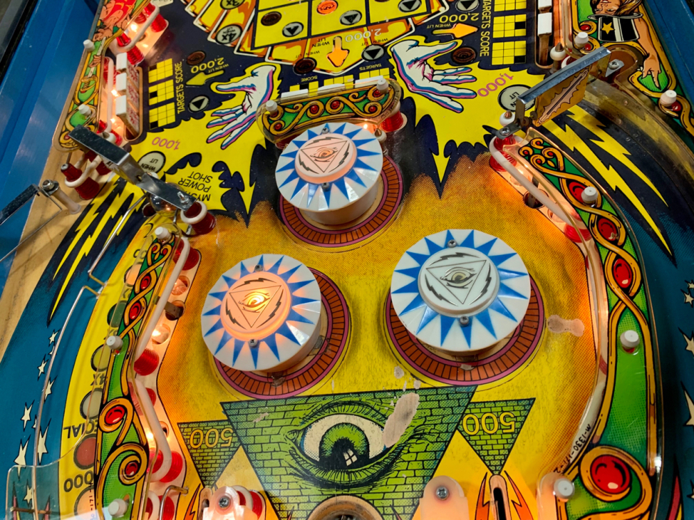 MYSTIC CLASSIC PINBALL MACHINE BALLY 1980