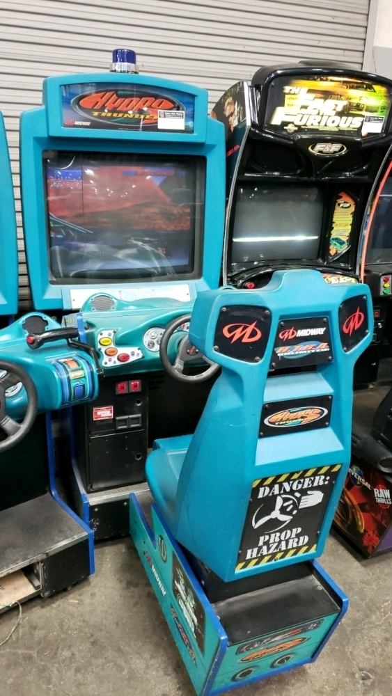 HYDRO THUNDER DELUXE 38 BOAT RACING ARCADE GAME MIDWAY
