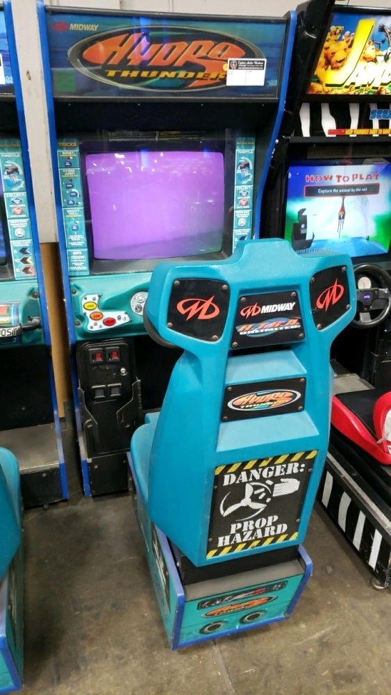 HYDRO THUNDER SITDOWN BOAT RACING ARCADE GAME #2