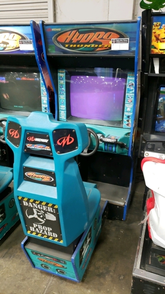 HYDRO THUNDER SITDOWN BOAT RACING ARCADE GAME #2