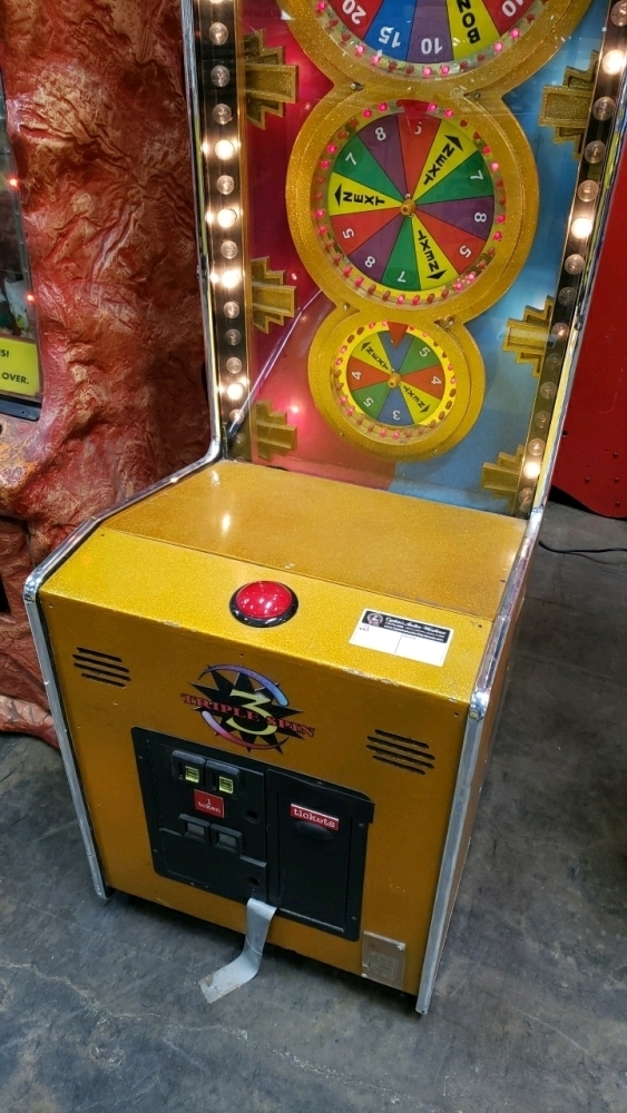 TRIPLE SPIN TICKET REDEMPTION GAME