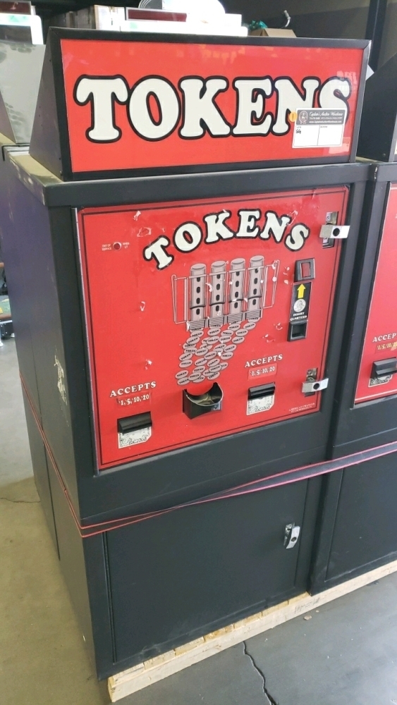 AC6001 CURRENCY DOLLAR COIN CHANGER MACHINE AMERICAN CORP #1