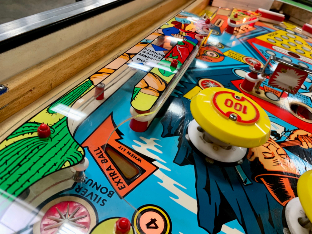 PROSPECTOR ELECTRO MECHANICAL PINBALL SONIC 1977