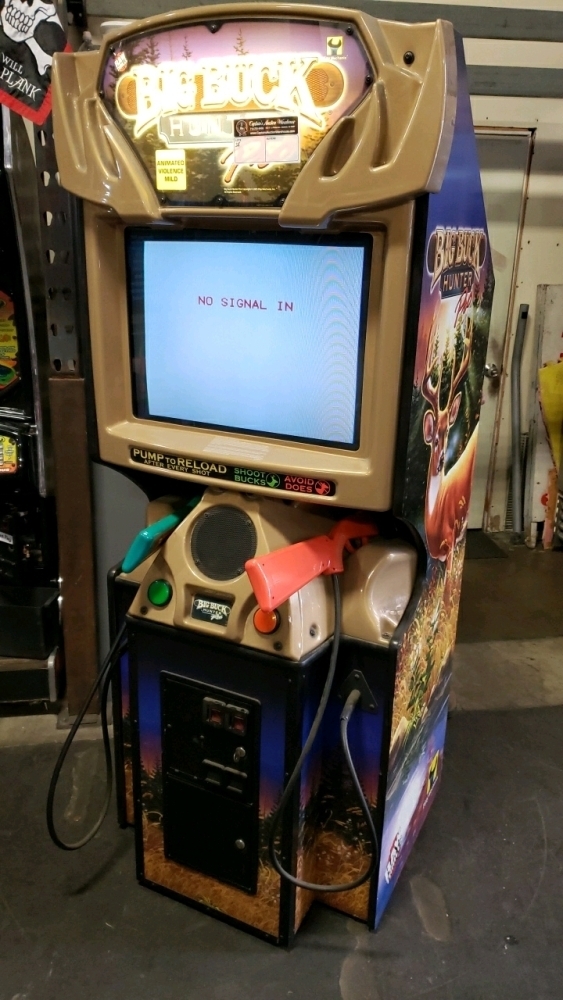 BIG BUCK HUNTER PRO SHOOTER ARCADE GAME RAW THRILLS