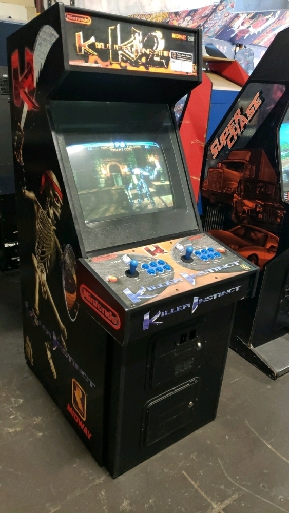 KILLER INSTINCT 2 UPRIGHT 25 ARCADE GAME MIDWAY K.I. 1 CABINET