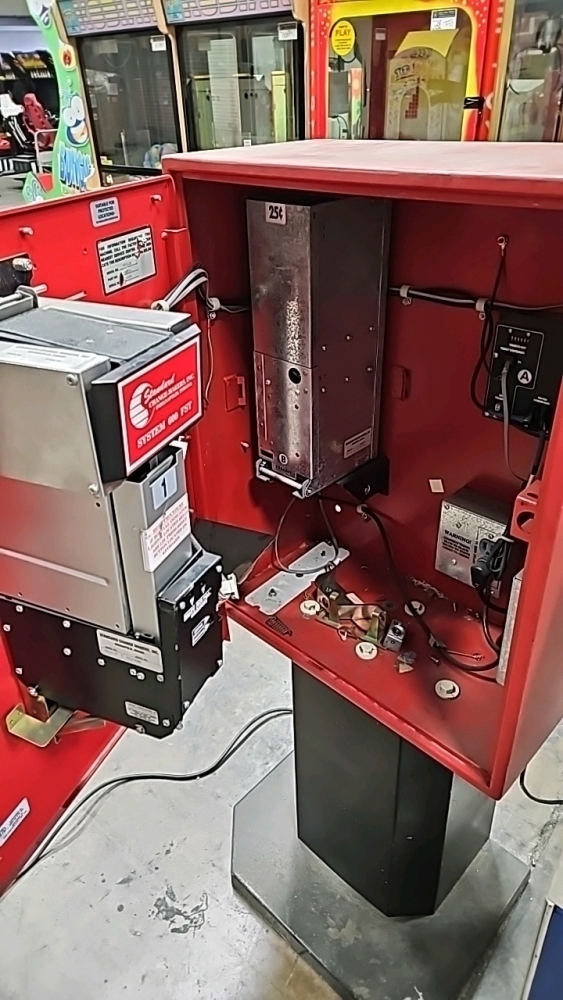 STANDARD SC51TIK DOLLAR COIN CHANGER MACHINE RED