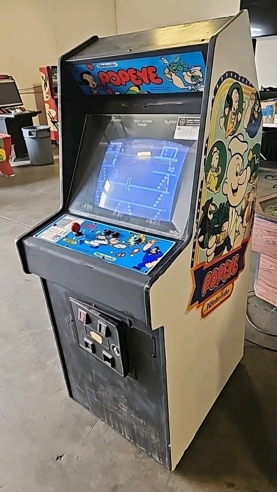 POPEYE UPRIGHT 19 ARCADE GAME