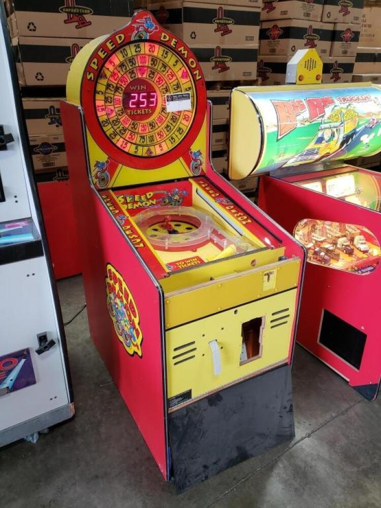 SPEED DEMON TICKET REDEMPTION GAME PROJECT