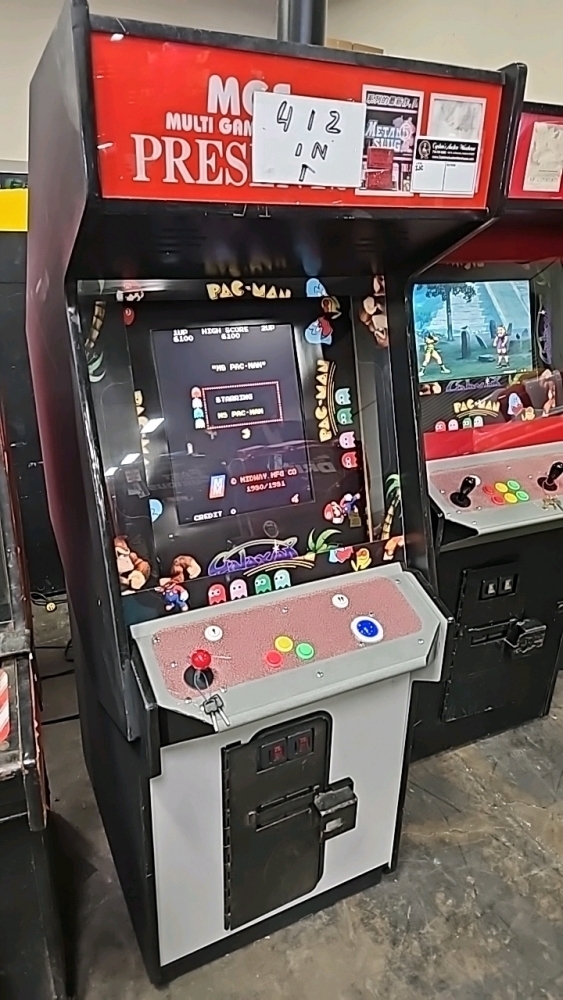 412 IN 1 UPRIGHT MULTICADE ARCADE GAME