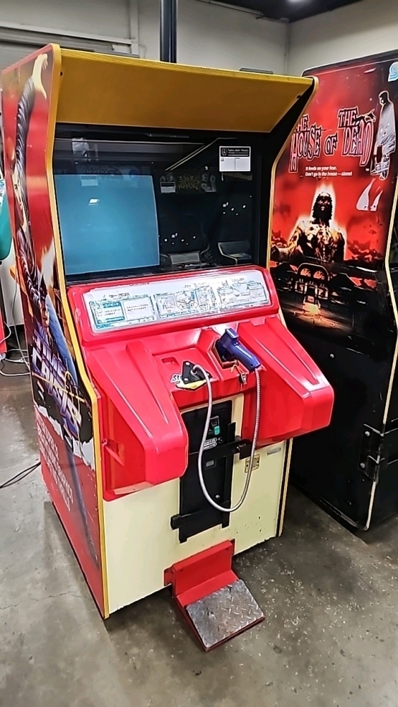 TIME CRISIS UPRIGHT SHOOTER ARCADE GAME NAMCO