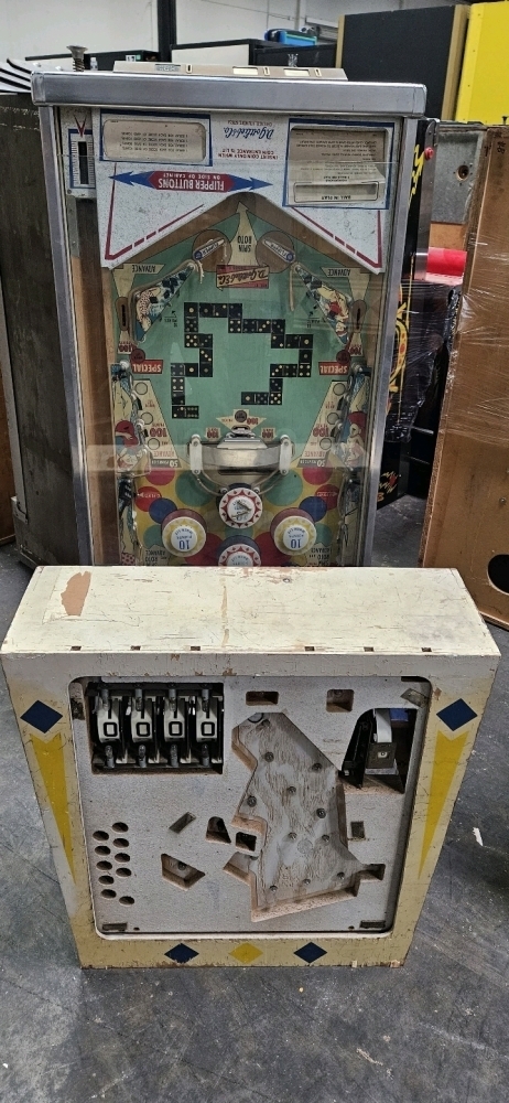DOMINO WEDGE HEAD PINBALL MACHINE PROJECT GOTTLIEB