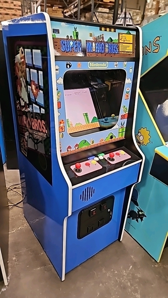 SUPER MARIO BROS. UPRIGHT ARCADE GAME NEW BUILD W/ LCD MONITOR