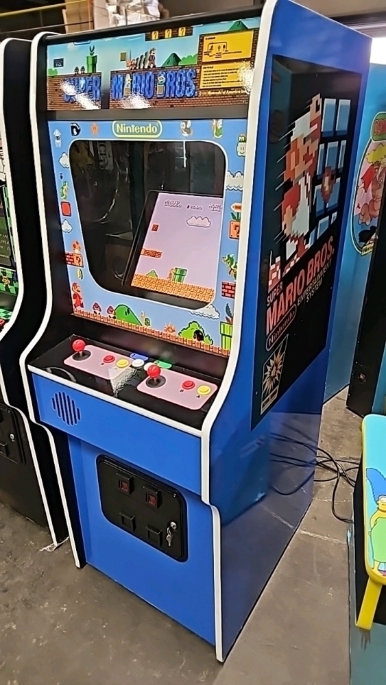 SUPER MARIO BROS. UPRIGHT ARCADE GAME NEW BUILD W/ LCD MONITOR