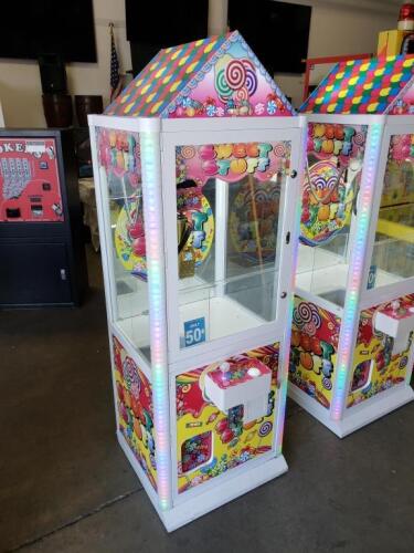 SWEET STUFF CANDY SHOVEL CLAW CRANE MACHINE