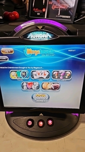 MEGATOUCH AURORA ION 2010.5 COUNTER TOP TOUCH SCREEN ARCADE GAME
