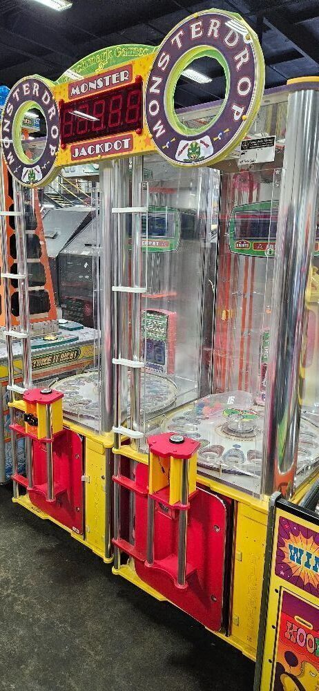 MONSTER DROP TWO PLAYER TICKET REDEMPTION GAME BENCHMARK