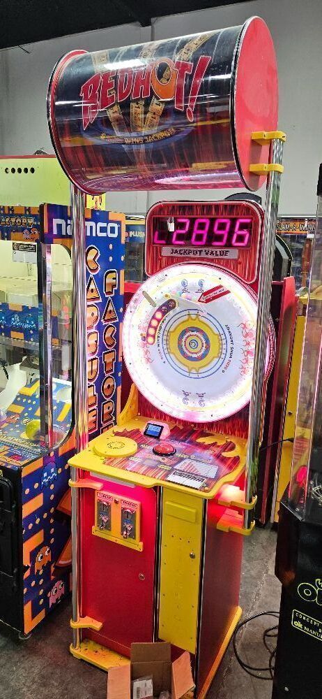 RED HOT TICKETS! SINGLE BENCHMARK TICKET REDEMPTION GAME