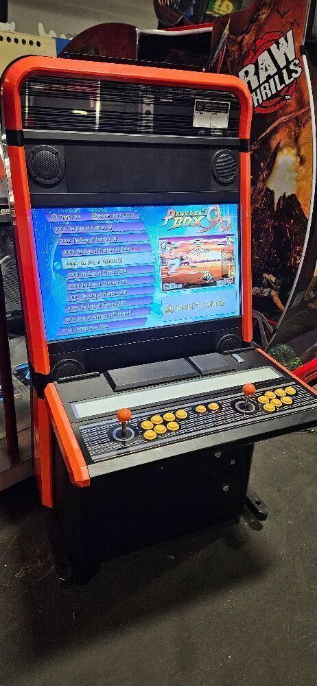 32 LCD ORANGE CANDY CABINET ARCADE GAME PANDORA 9D MULTICADE