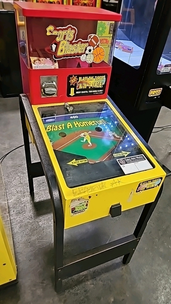 SPORTS BLASTER PINBALL NOVELTY BULK CAPSULE VENDING