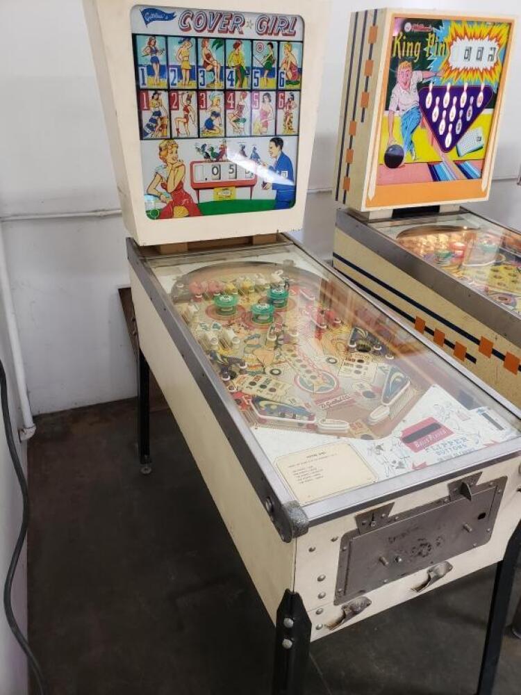 COVER GIRL GOTTLIEB PINBALL MACHINE PROJECT