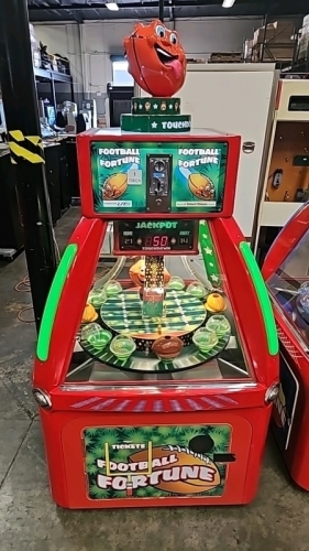 FOOTBALL FORTUNE 4 PLAYER TICKET REDEMPTION GAME FAMILY FUN CO.