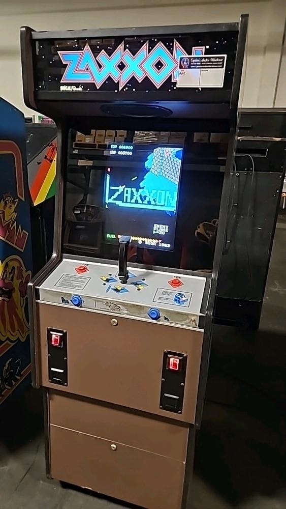 ZAXXON CLASSIC SEGA ARCADE GAME